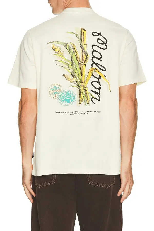 MALBON Origin Tee - Cream