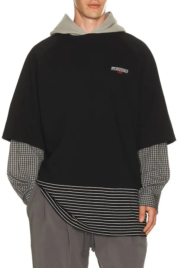 We11Done Multi-layered Hoodie