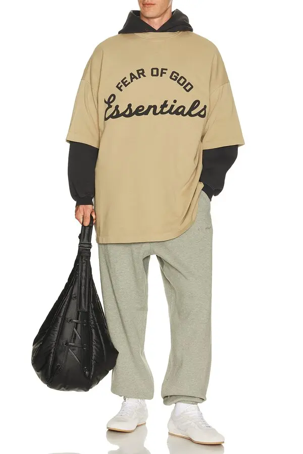 Fear Of God Training 90's Short Sleeve Tee In Neutral