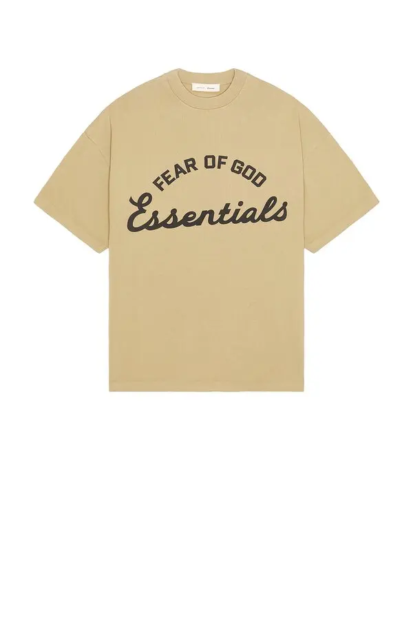 Fear Of God Training 90's Short Sleeve Tee In Neutral