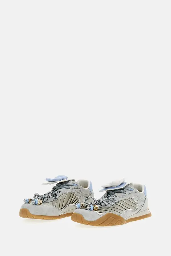 Fendi Wave Pulse Sneakers - Grey