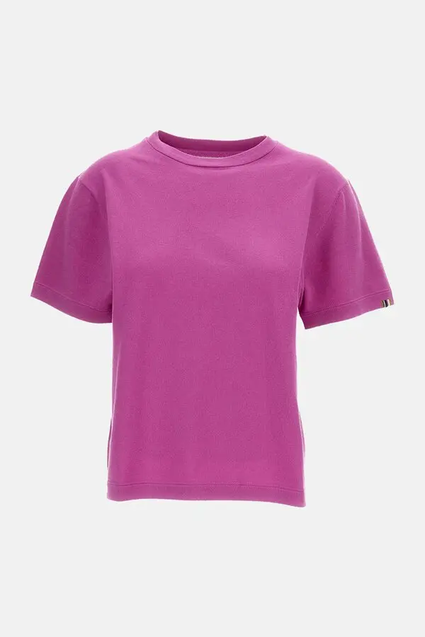 Extreme Cashmere T-shirt No. 268 Cuba - Viola