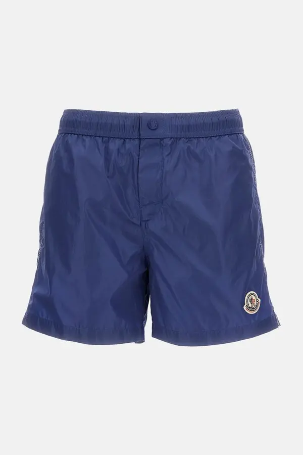 Moncler Swim Shorts - Sky Blue