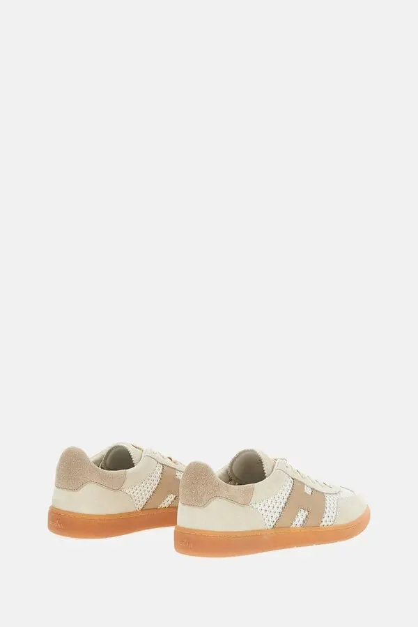 Hogan Lace-up Low-top Sneakers - Beige