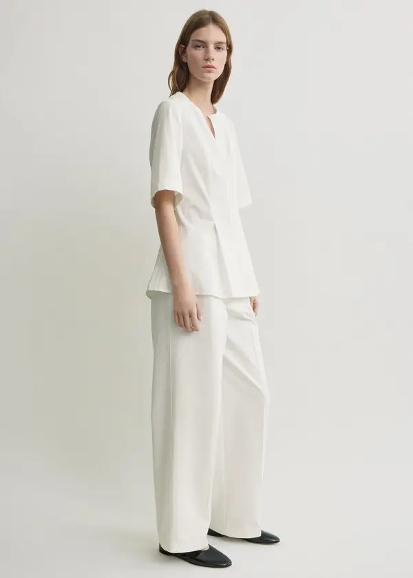 TOTEME Tailored Cotton Top