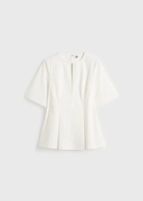 TOTEME Tailored Cotton Top