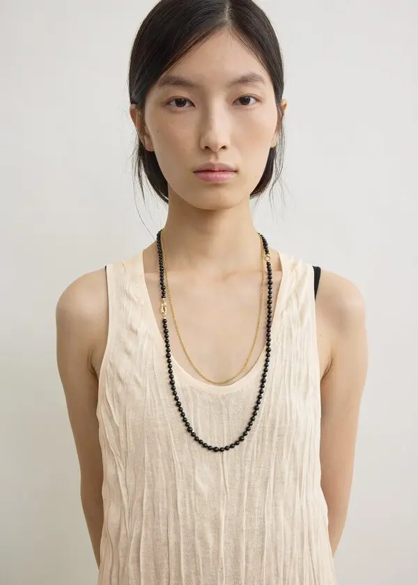 TOTEME Crinkled Knit Tank Dress