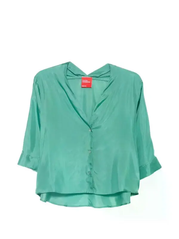 MERCI Buttoned Shirt - Green