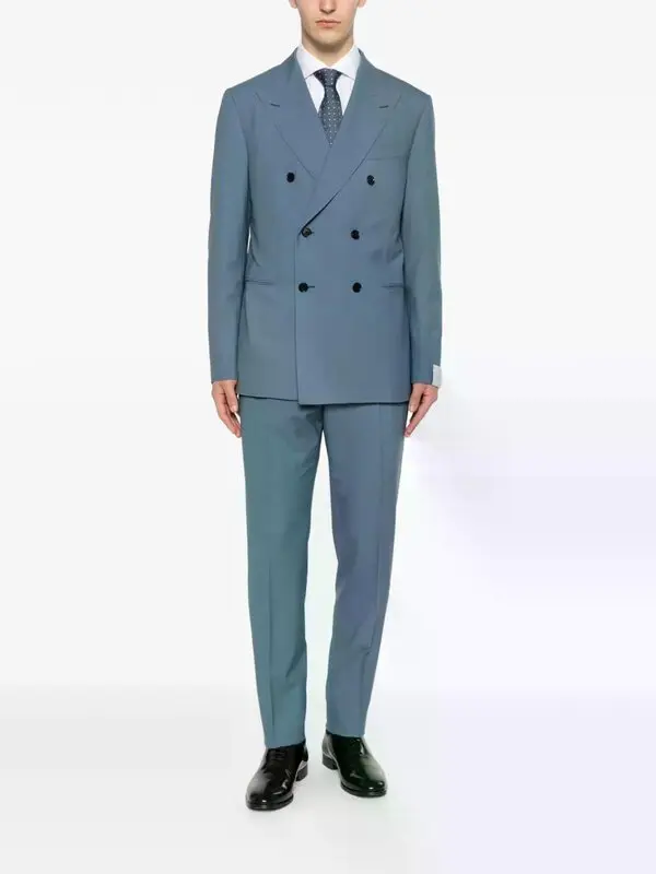 Caruso Double-breasted Tailored Suit