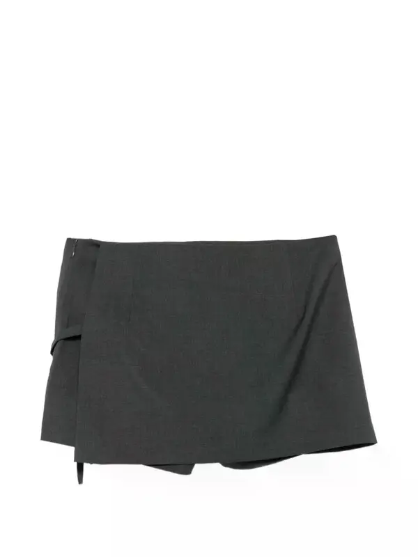 Paloma Wool Mini Archive Buckled Skirt - Grey