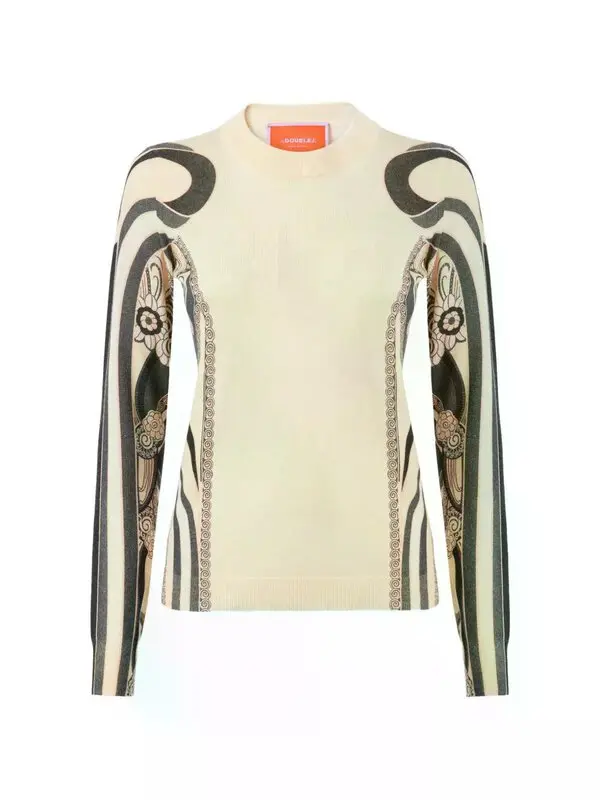 La DoubleJ Printed Knitted Top