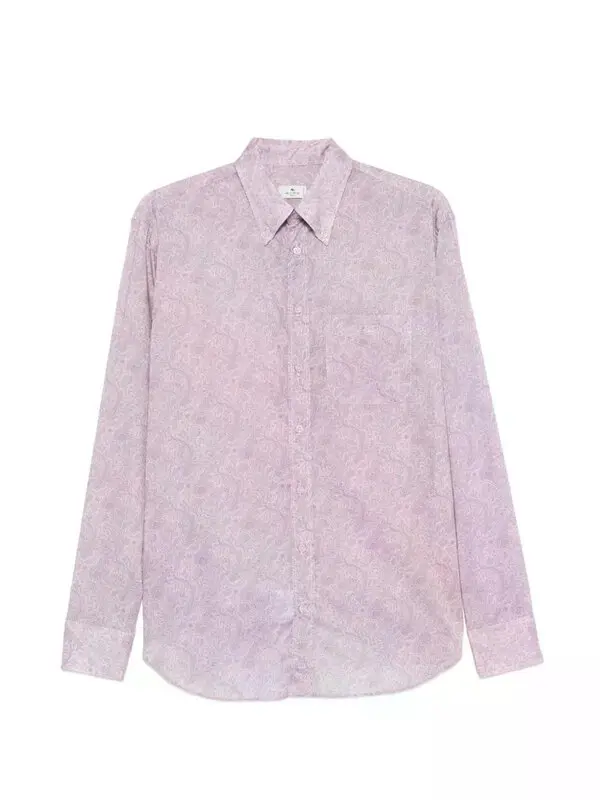 Etro Paisley-print Button-down Shirt