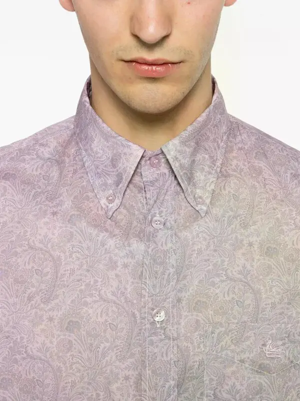 Etro Paisley-print Button-down Shirt