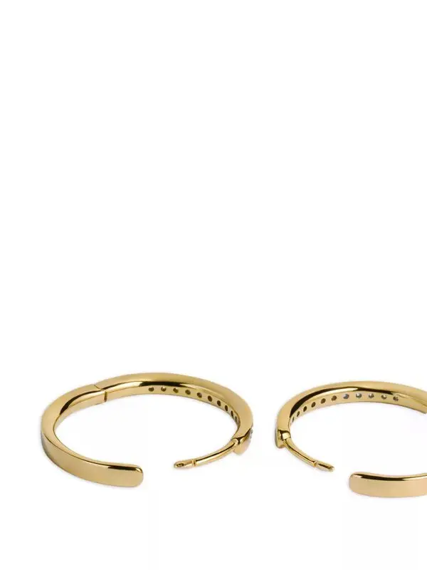 Monica Vinader Essential Diamond Vermeil Earrings