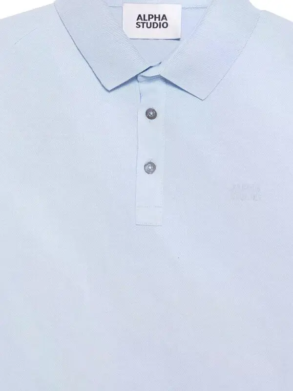 Alpha Studio Button-fastening Polo Shirt