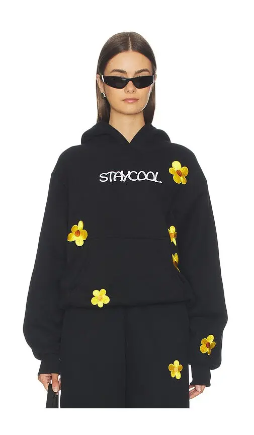 STAY COOL Sunflower Hoodie