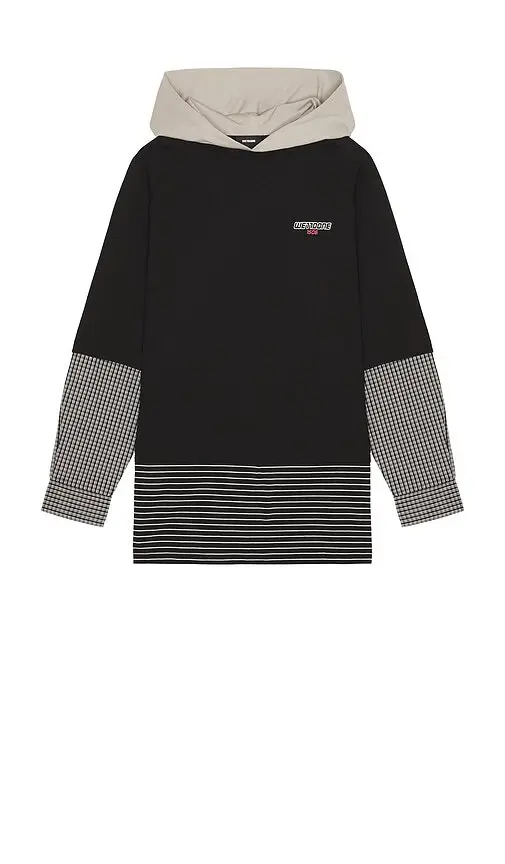 We11Done Multi-layered Hoodie