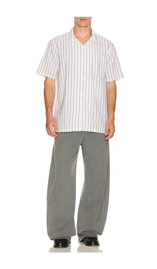 Barbour Park Seersucker Shirt In . Also