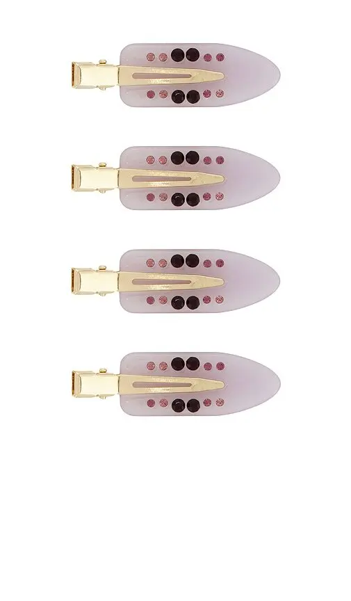 EMI JAY Popstar Clip Set Of 4 - Lavender