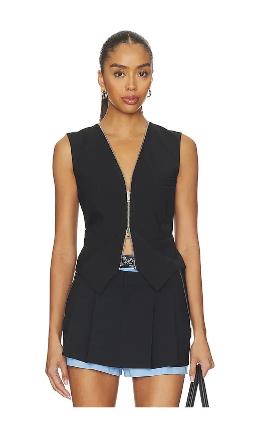Alexander Wang Tailored Vest With Zipper