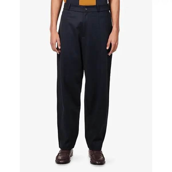 Fred Perry Tailored Cotton-jersey Track Pants
