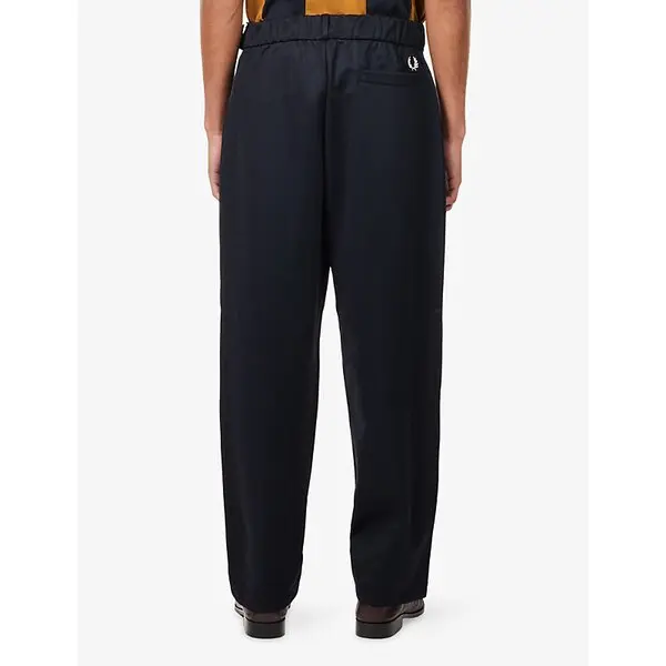 Fred Perry Tailored Cotton-jersey Track Pants