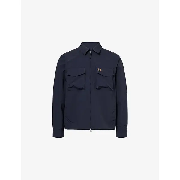 Fred Perry Patch-pocket Ripstop Woven Overshirt
