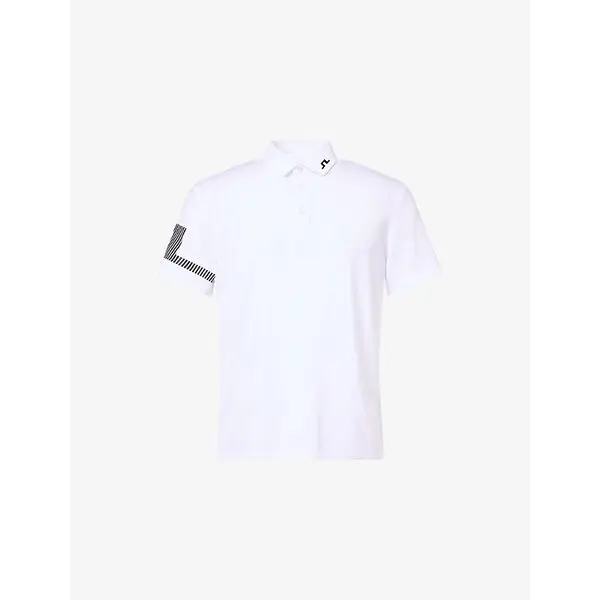 J. Lindeberg Heath Woven Polo Shirt