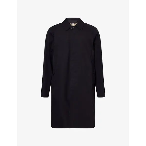 Burberry Cotton Trench Coat - Black