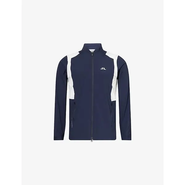 J. Lindeberg Jacs Zipped Packable Woven Jacket
