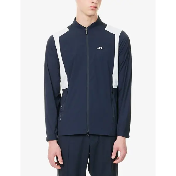 J. Lindeberg Jacs Zipped Packable Woven Jacket
