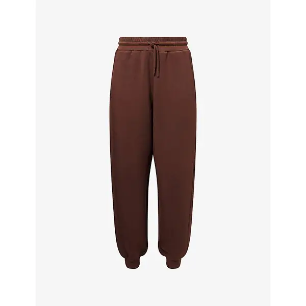 NOW YOU LIVE Relaxed-fit Modal-blend Jogging Bottoms - Clay