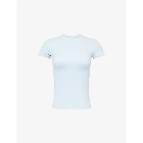 THE COUTURE CLUB Sculpt Baby Short-sleeve Stretch-jersey T-shirt - Powderblue