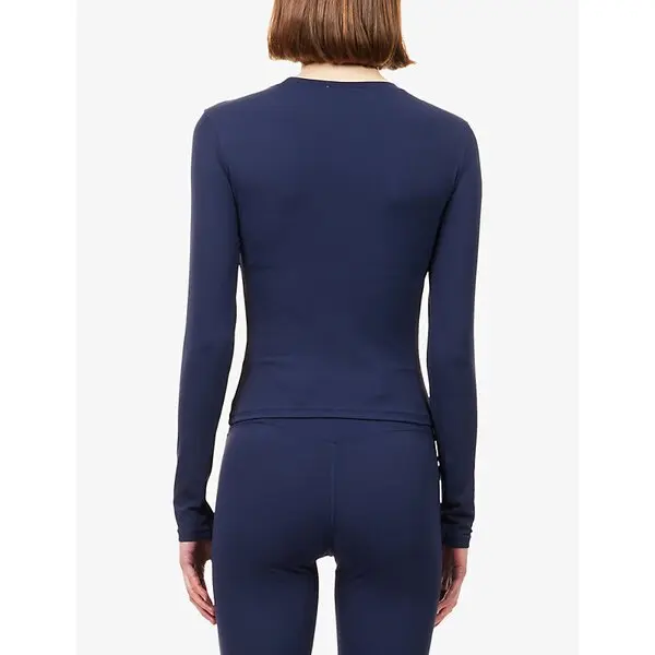 THE COUTURE CLUB Sculpting Long-sleeve Top - Navy