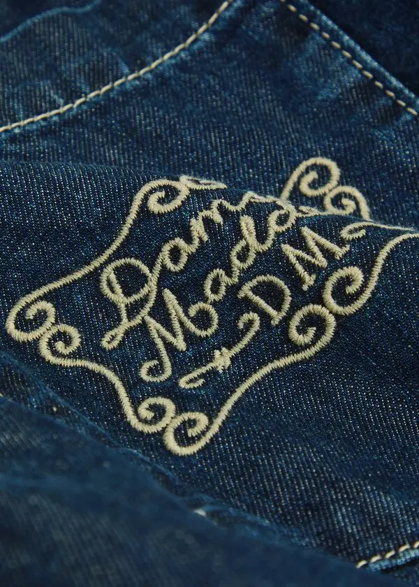 DAMSON MADDER Augusta Ruffled Straight-leg Jeans