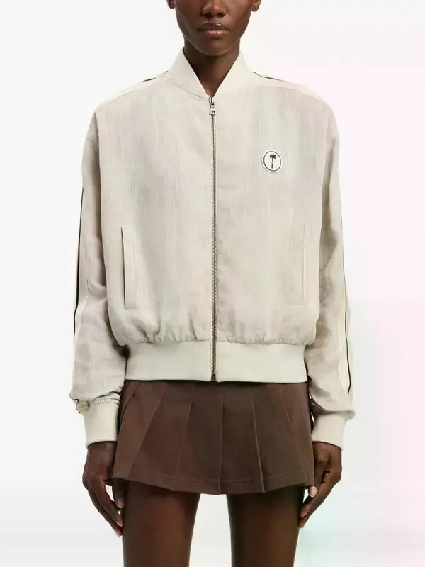 Palm Angels Logo Tree Cotton Jacket
