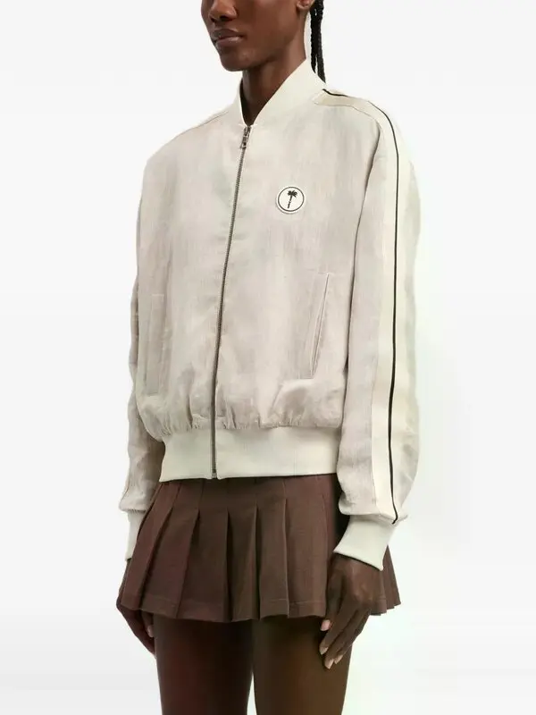 Palm Angels Logo Tree Cotton Jacket
