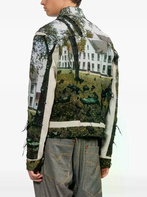 Junya Watanabe House-print Jacket