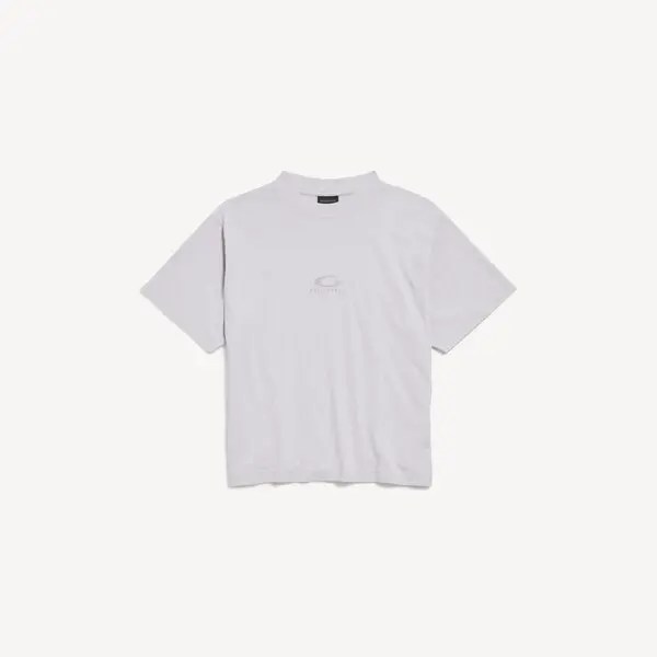 Balenciaga Loop Sports Icon Medium Fit T-shirt - White