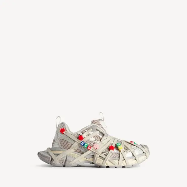 Balenciaga 3xl Extreme Lace Sneaker - Yellow