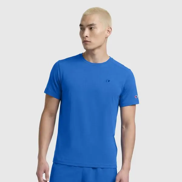 Champion Classic T-shirt, C Logo - Nebulas Blue