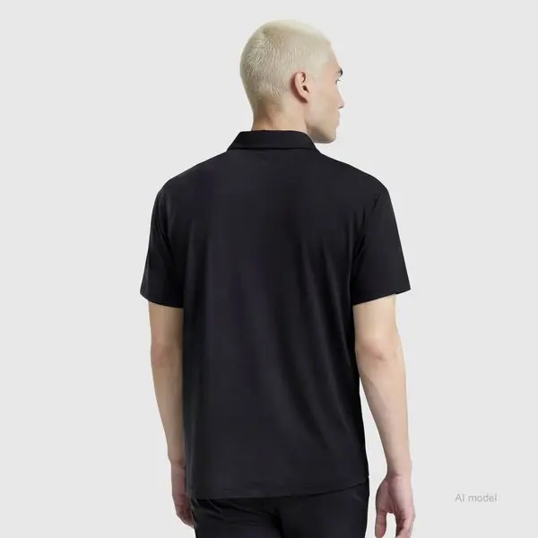 Champion Sport Polo, C Logo - Black