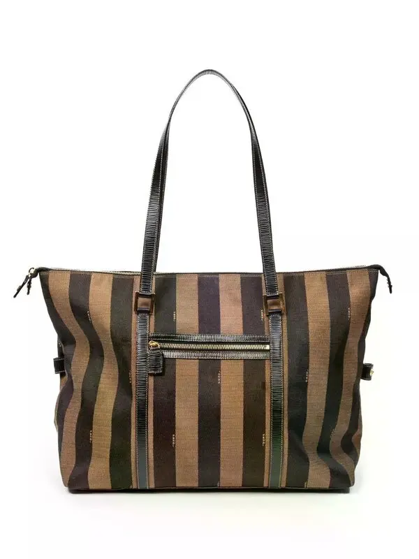 Fendi Pequin Large Tote Bag