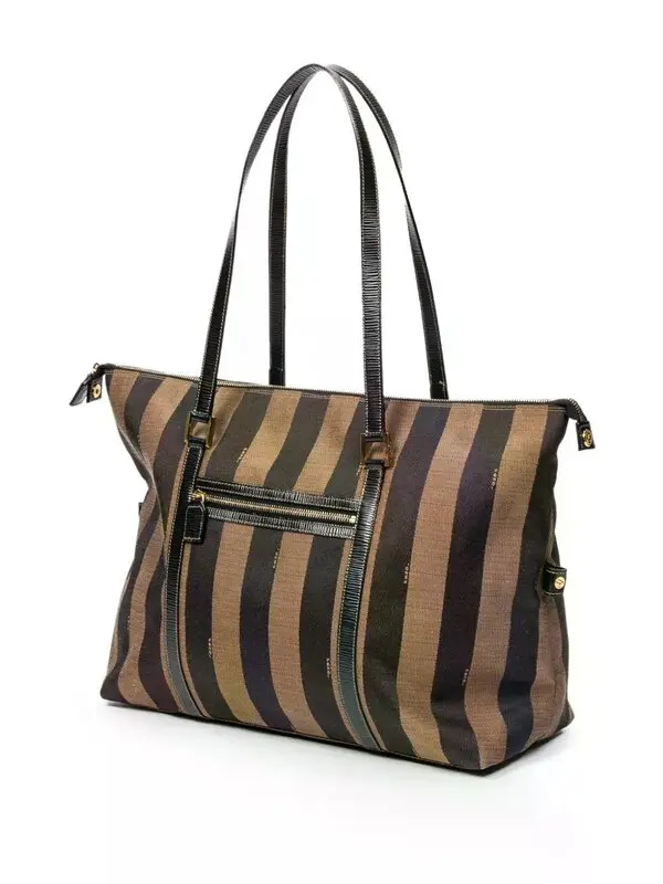 Fendi Pequin Large Tote Bag