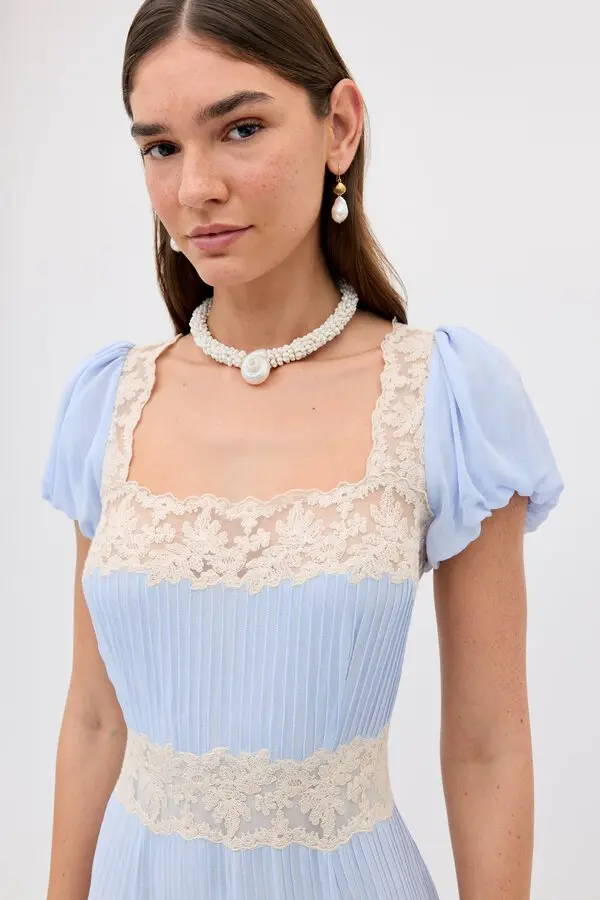 Rixo Marjorie Vintage Midi Dress
