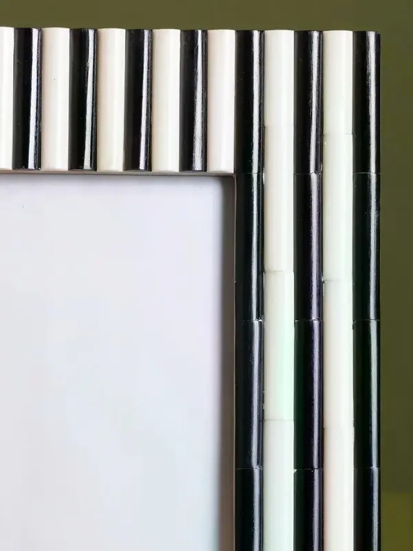 CU I SEEYOU Striped Rectangle Picture Frame