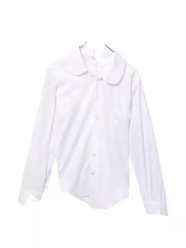 Junya Watanabe Peter Pan Collar Pocket Shirt - White