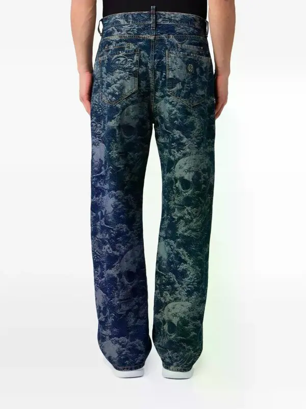 Philipp Plein Skull-print Jeans