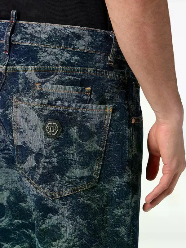 Philipp Plein Skull-print Jeans