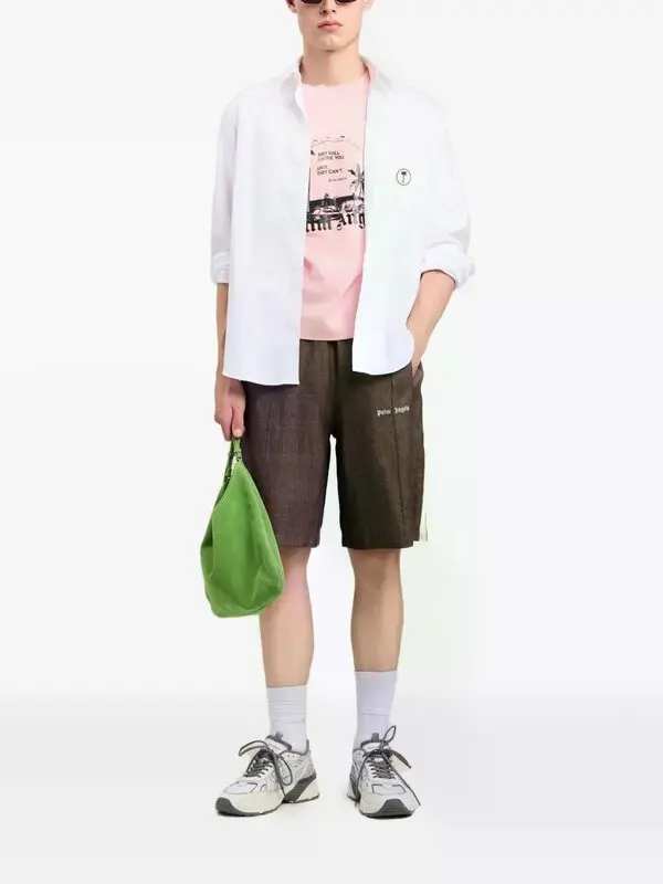 Palm Angels Classic Logo Track Shorts